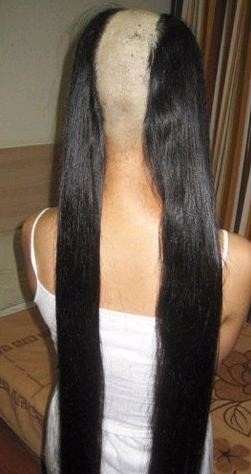 머리카락이..단점인..그녀~~~♡♡♡ - 스카이파크