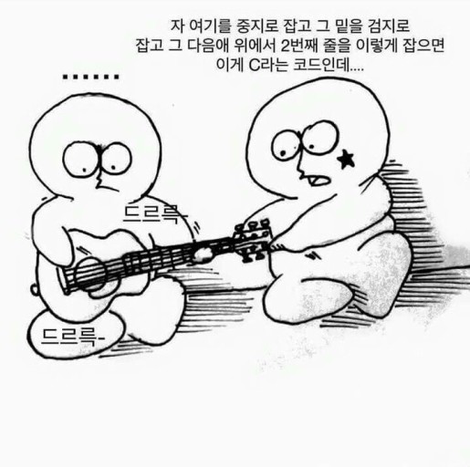기타 치는사람은 공감할만한 사진 ㅋㅋㅋㅋ - 스카이파크